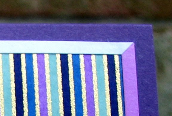How to: Miter Card Corners with Quilling Strips