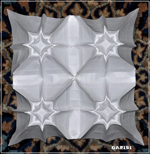 Origami Sculpture Examples by Ilan Garibi