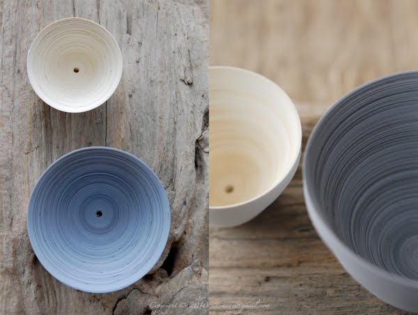 Rolled Paper Ceramics