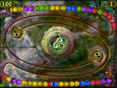 Happy Cloud Moments: ~ Zuma Blitz Tips: Abandoned Paradise