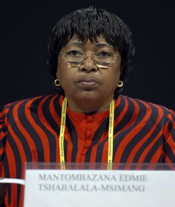 Mantombazana 'Manto' Edmie Tshabalala-Msimang (1940-2009) | IL MORTO ...
