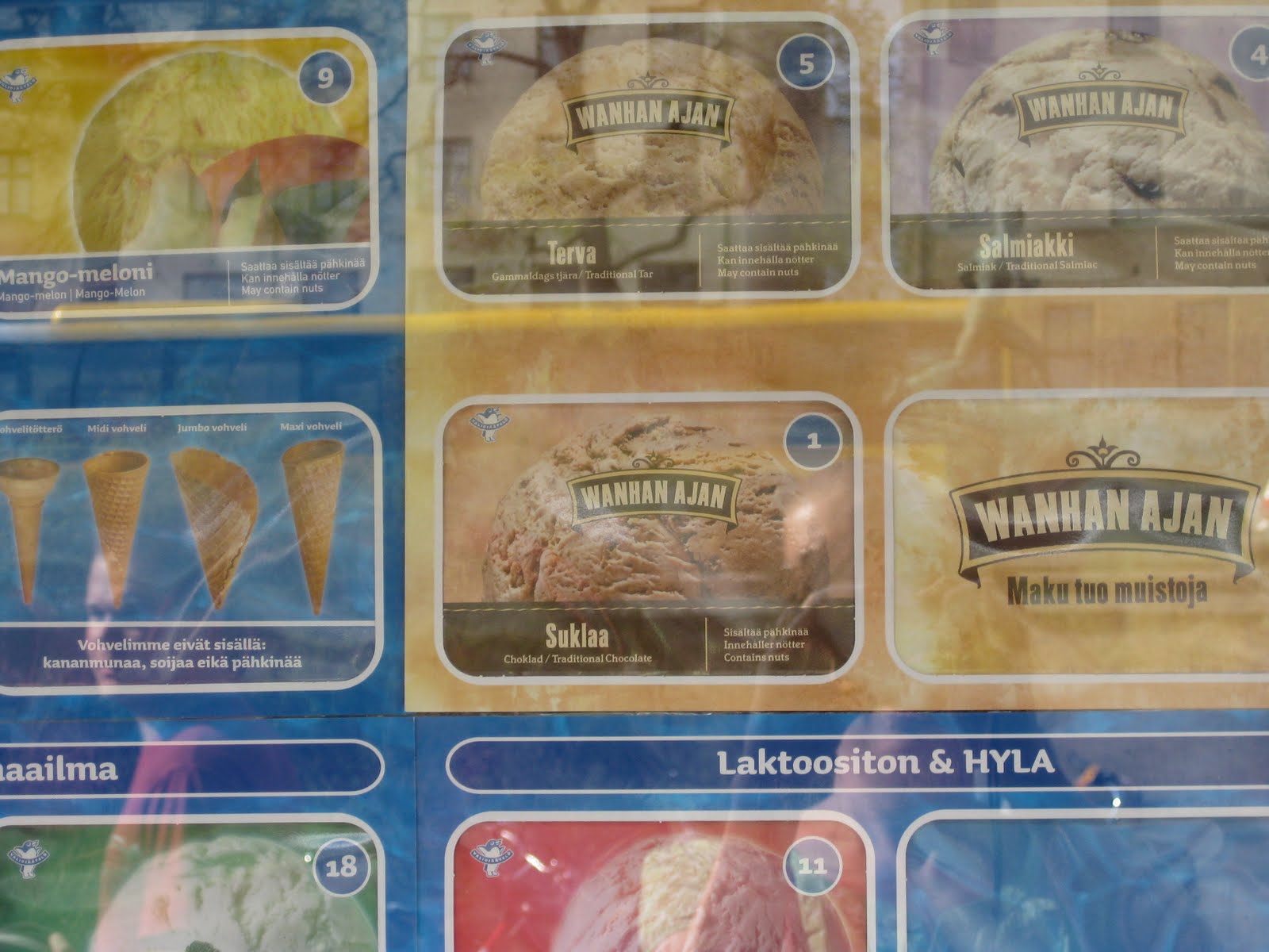 Cold, colder, coldest!: Tar ice cream! Finland's madeleine?