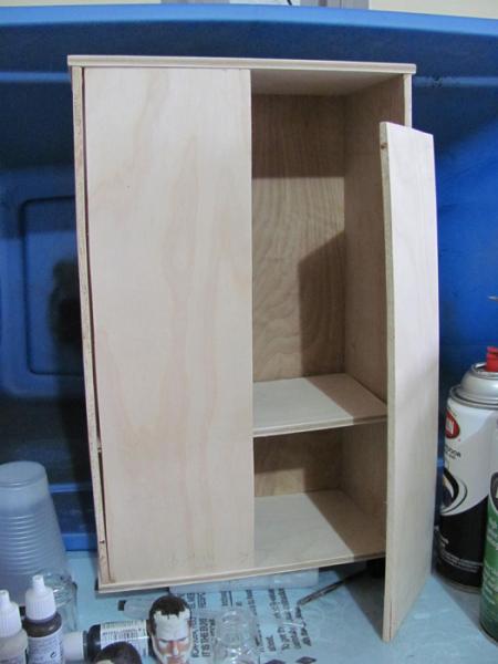 CREG Customs: Batman Begins Wardrobe Closet 1/6 Custom Built