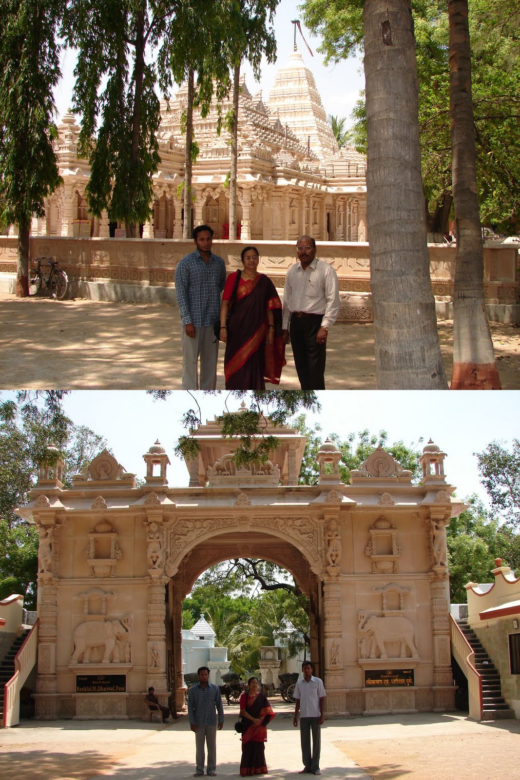 Raghu's column!: Sri Shwethambar Jain Tirth Temple, Kolanpak / Kolanupaka.