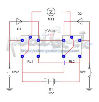 Discover Electronics, Embeded System & Robotics: .:Litar Kawalan Motor ...