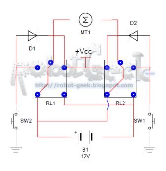 Discover Electronics, Embeded System & Robotics: .:Litar Kawalan Motor ...