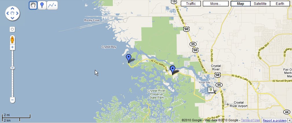 Crystal River Fishing Report: Marinas and Launch Ramps