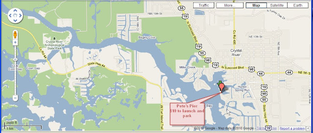 Crystal River Fishing Report: Marinas and Launch Ramps