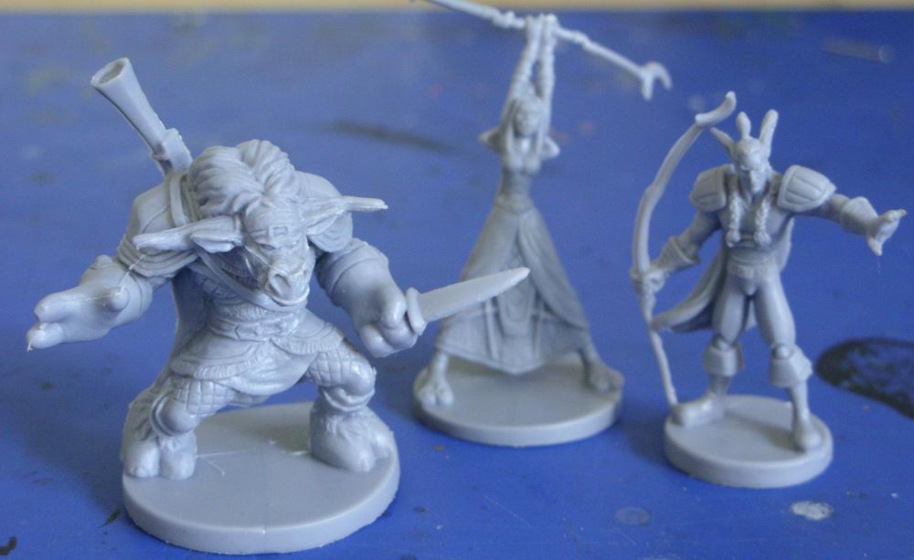 WORLD WAR 2 MODELZONE: The Figures Of The World of Warcraft Boardgame 1/2
