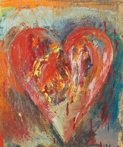 Jonathan Novak Contemporary Art Blog: JIM DINE HEART PAINTINGS / THE ...