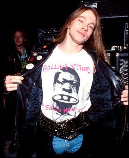 Sensación Vintage: Reivindicando looks: hoy, Axl Rose