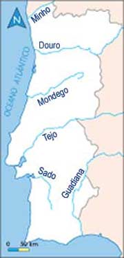 Blogue da EB1/PE do Areeiro: 4º Ano - Os rios de Portugal