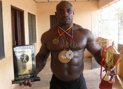 world bodybuilders pictures: Kofi Salia bodybuilder from Ghana