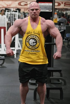 world bodybuilders pictures: bodybuilder marius dohne in national gym
