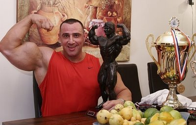 world bodybuilders pictures: handsome eli hanna bodybuilder from israel