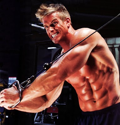 world bodybuilders pictures: difficult gym practice of james ellis