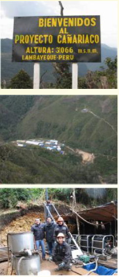 PROYECTO MINERO CAÑARIACO Cañaris - Lambayeque ~ CONSTRUCCIONES PERU