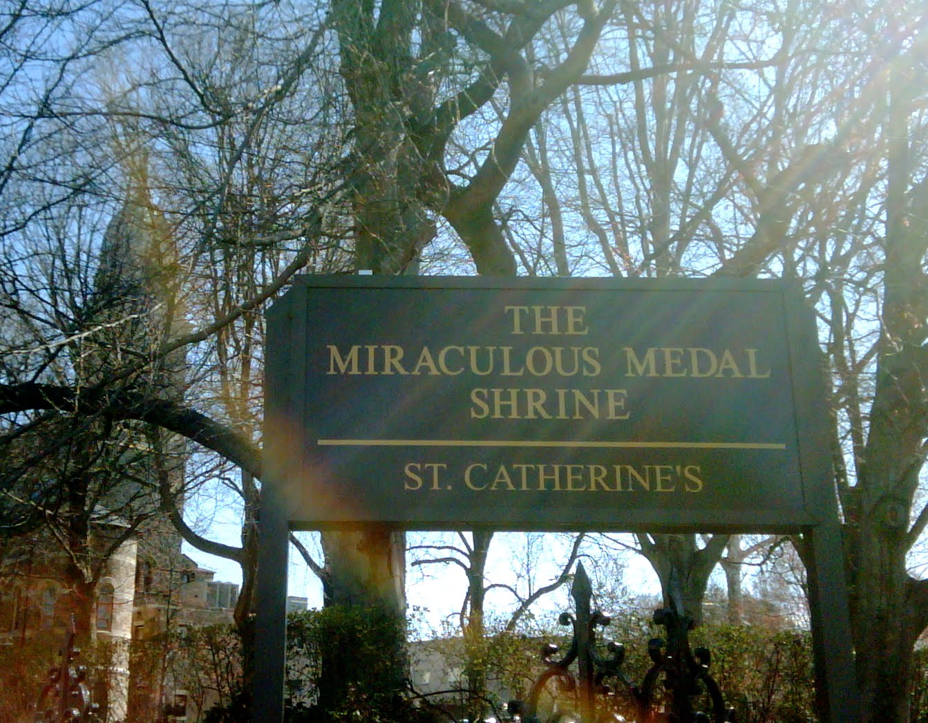 Mercedarian Formation: Shrine of the Miraculous Medal
