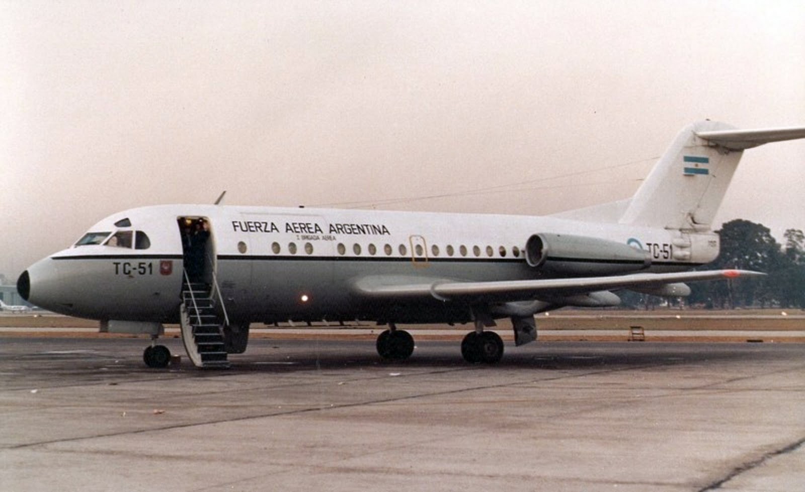 Historias Individuales: TC-51 Fokker F-28 Mk-1000C "Fellowship" c/n 11076