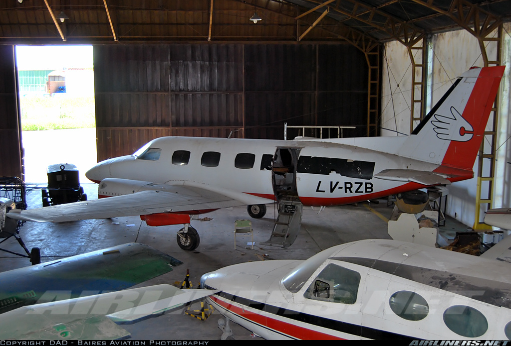 Historias Individuales: LV-RZB Fairchild Swearingen SA26-AT Merlin IIB ...