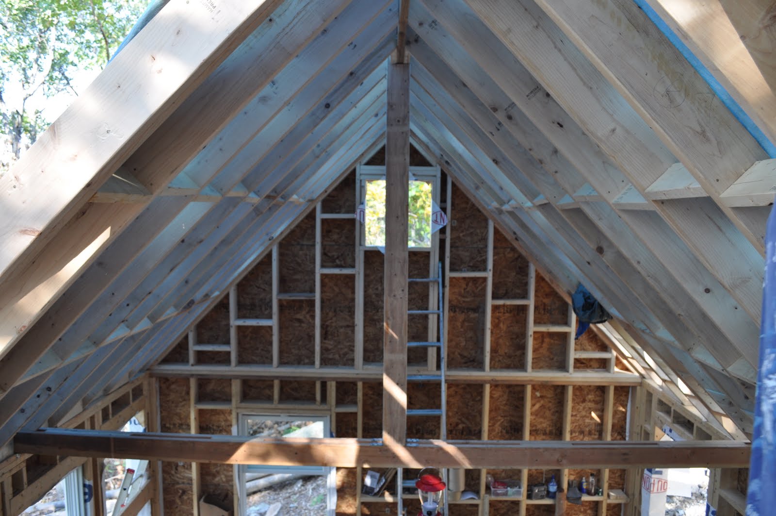 WVA Cabin: Front Porch, Front Overhang, Shed Dormer, Windows....