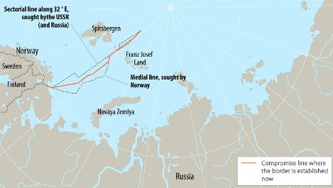 menas borders: Norway and Russia settle Barents Sea boundary dispute ...