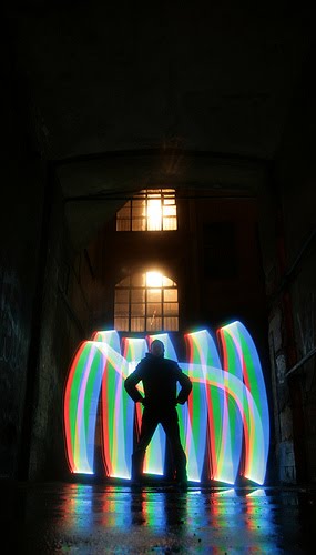 mural graffiti art: The Best Collection of Light Graffiti Art