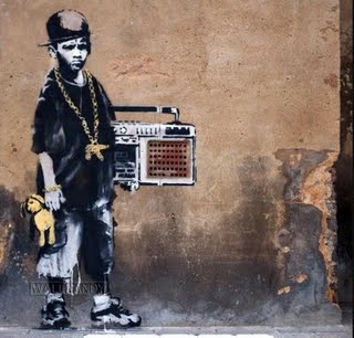 graffiti walls: 25 Cool Banksy Graffiti Pictures Collection