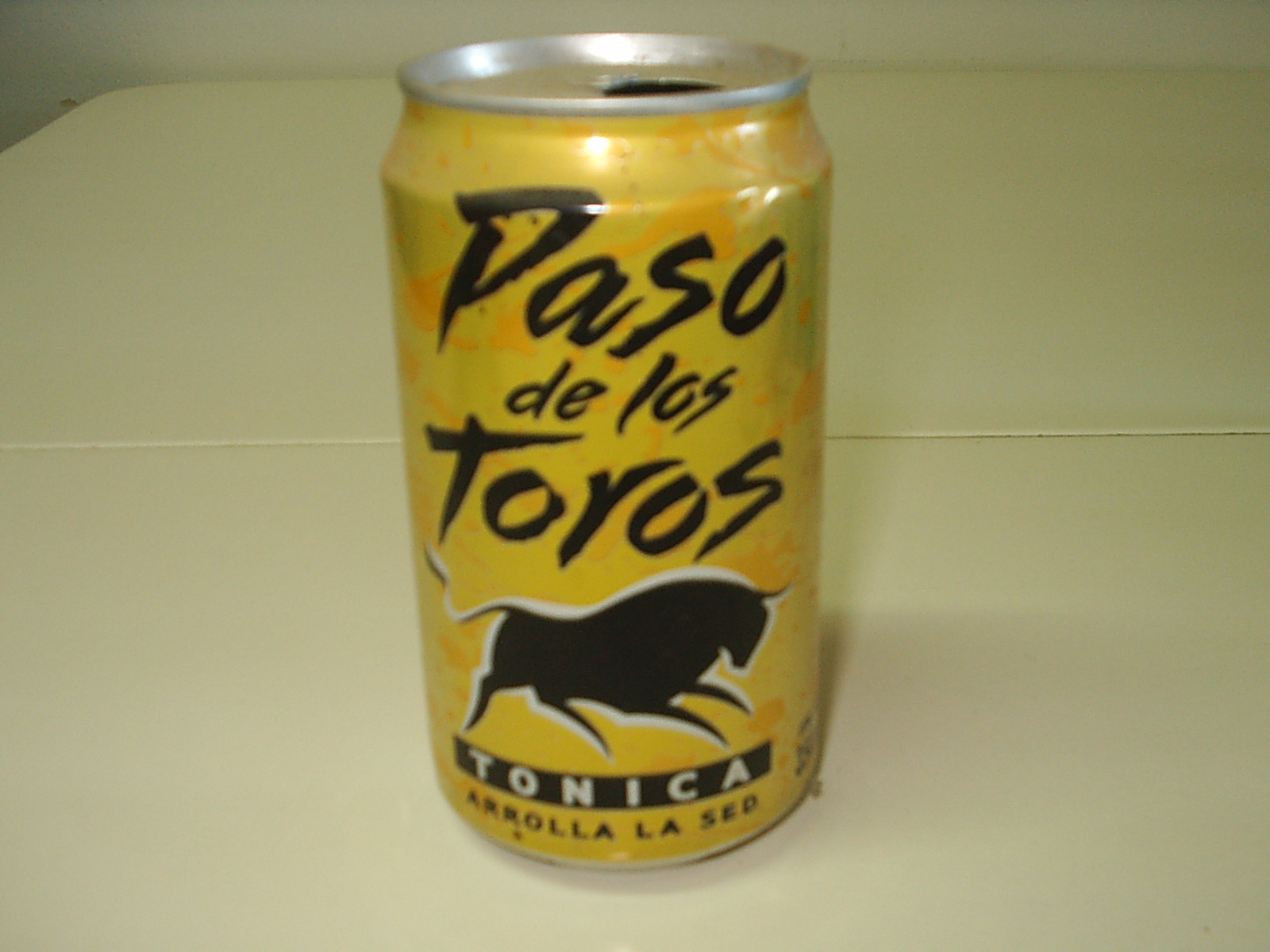 LATAS DE GASEOSAS DE JUAN CRUZ: PASO DE LOS TOROS (Arg)
