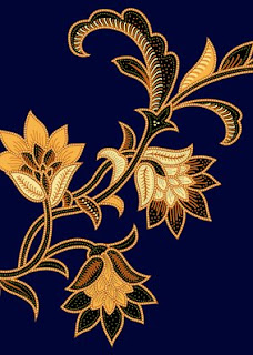 Boutique Batiks: Flowers Ornament