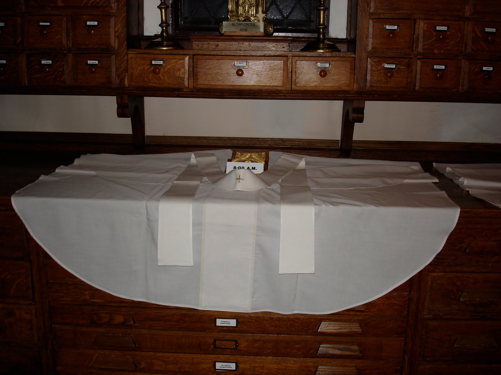 St. Michael's Cathedral Toronto: For the Sacristans