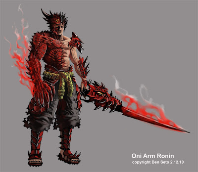 Ben Seto's Portfolio: Oni Arm Ronin