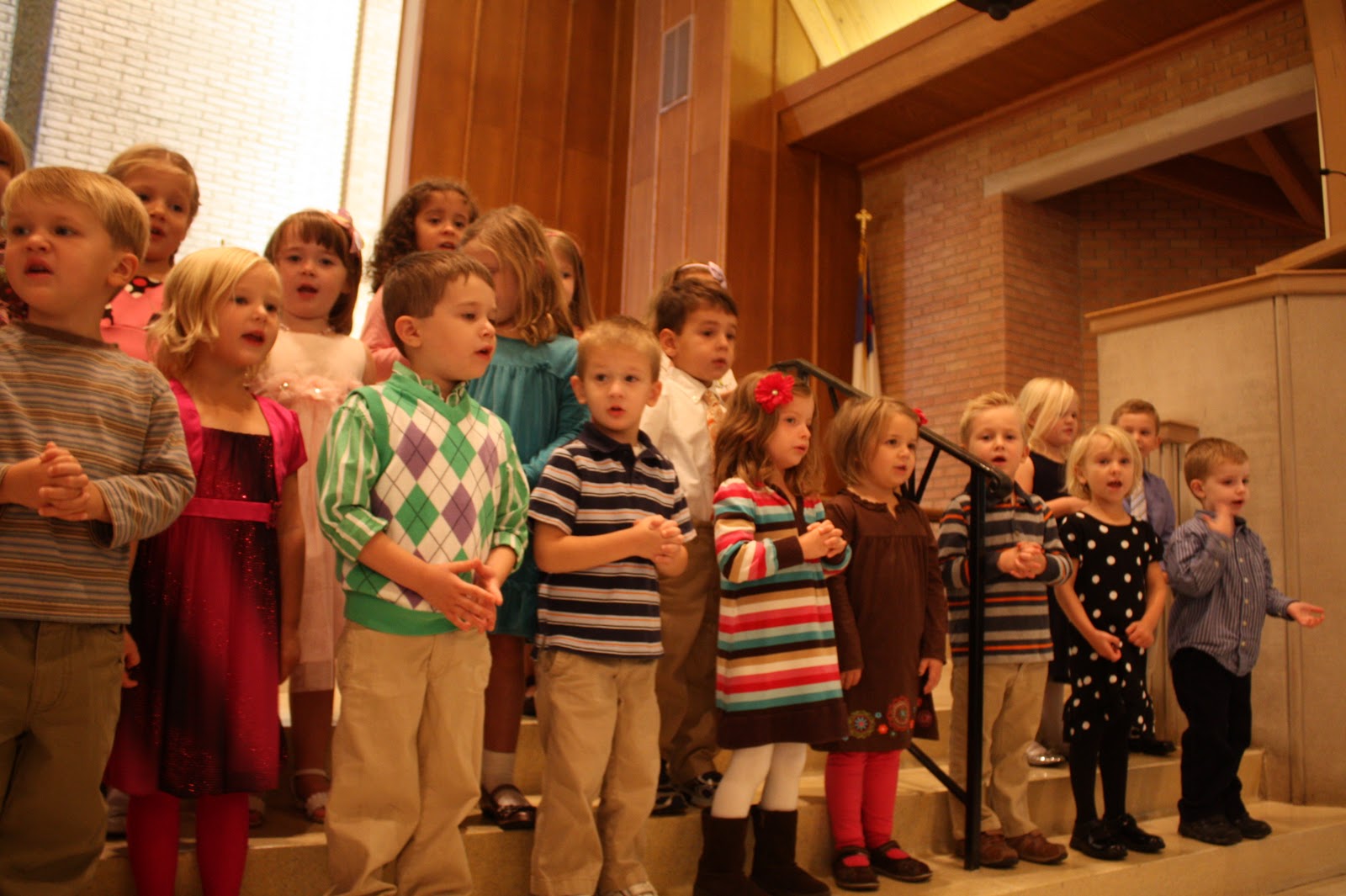 immanuel lutheran preschool-downers grove: #133...Singing in church! We ...