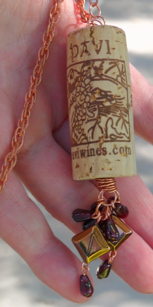 Handcrafted Jewelry USA: New Design Handcrafted Cork and Copper Fashion ...