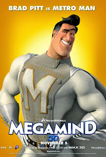 Brad Pitt: A Family Man: Metro Man in Megamind