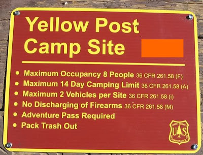 AdventureDuo.com: Yellow Post Camping - Lytle Creek