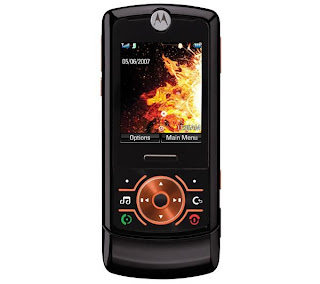 Cell Phones: Motorola ROKR Z6 mandarin orange