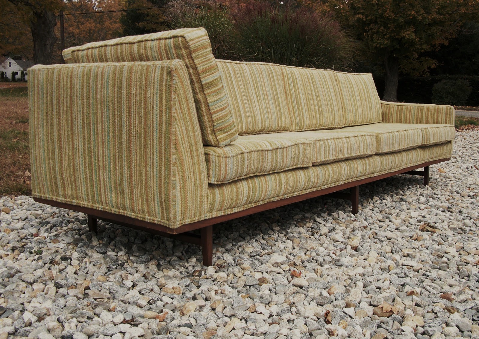 mobiledanish: 60s Teak Upholstered Sofa -- 650.00