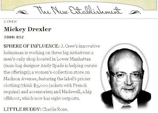 J.Crew Aficionada: Mickey Drexler: Part Of The New Establishment