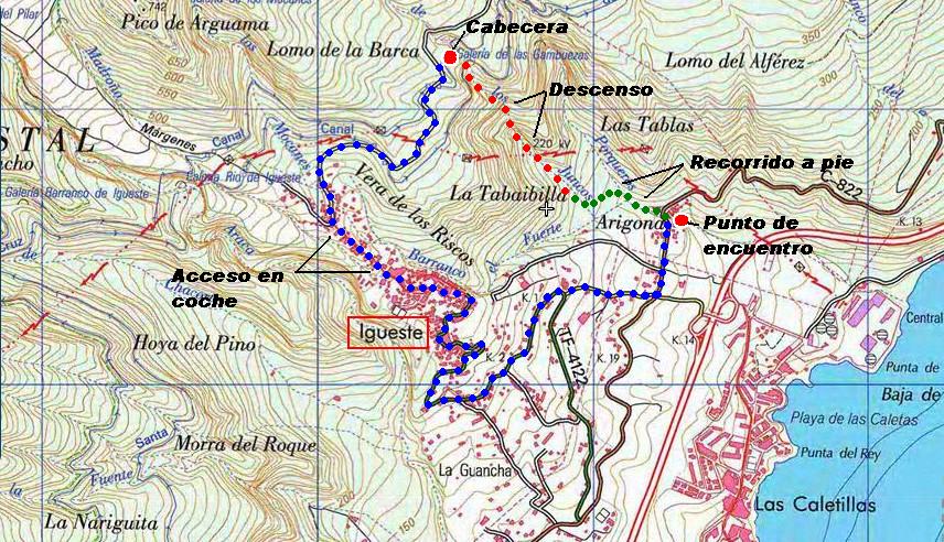 FranciscoFariña: DESCENSO DEL BARRANCO DE LOS JUNCOS
