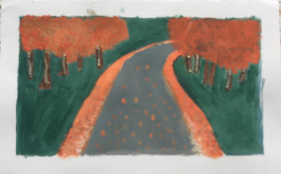 Autumn Drawings - fantasy and colour