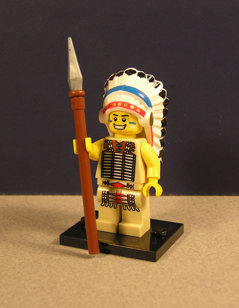 The Toy Museum: Easiest to detect Lego Series 3 Minifigures, Native ...