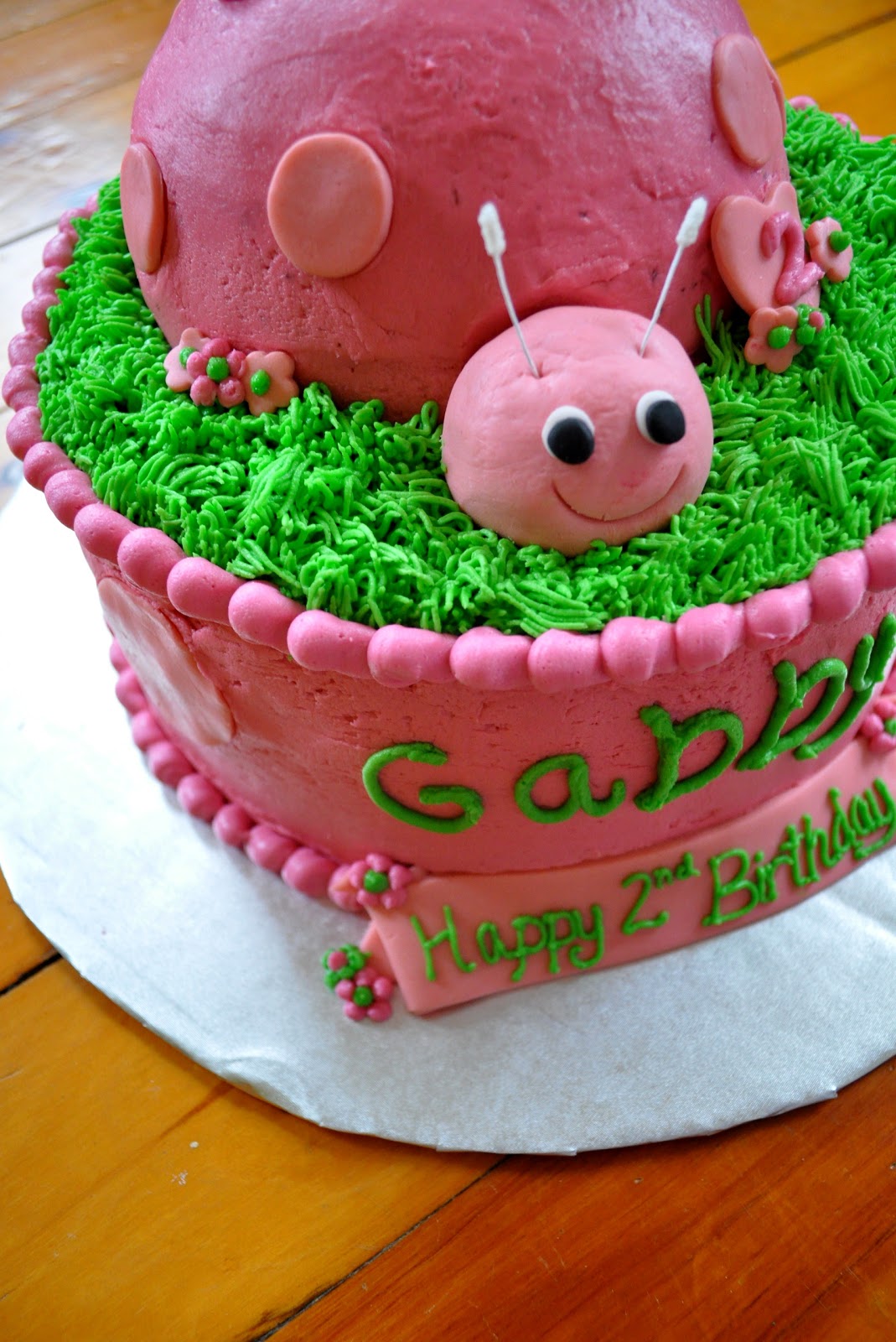 Dani Cakes: Cake Order: Ladybug Cake!