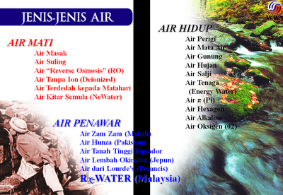 THE ALL NEW RX-WATER ~ Sistem Air Bamboo-Qun Pertama Di Dunia ~: Jenis ...