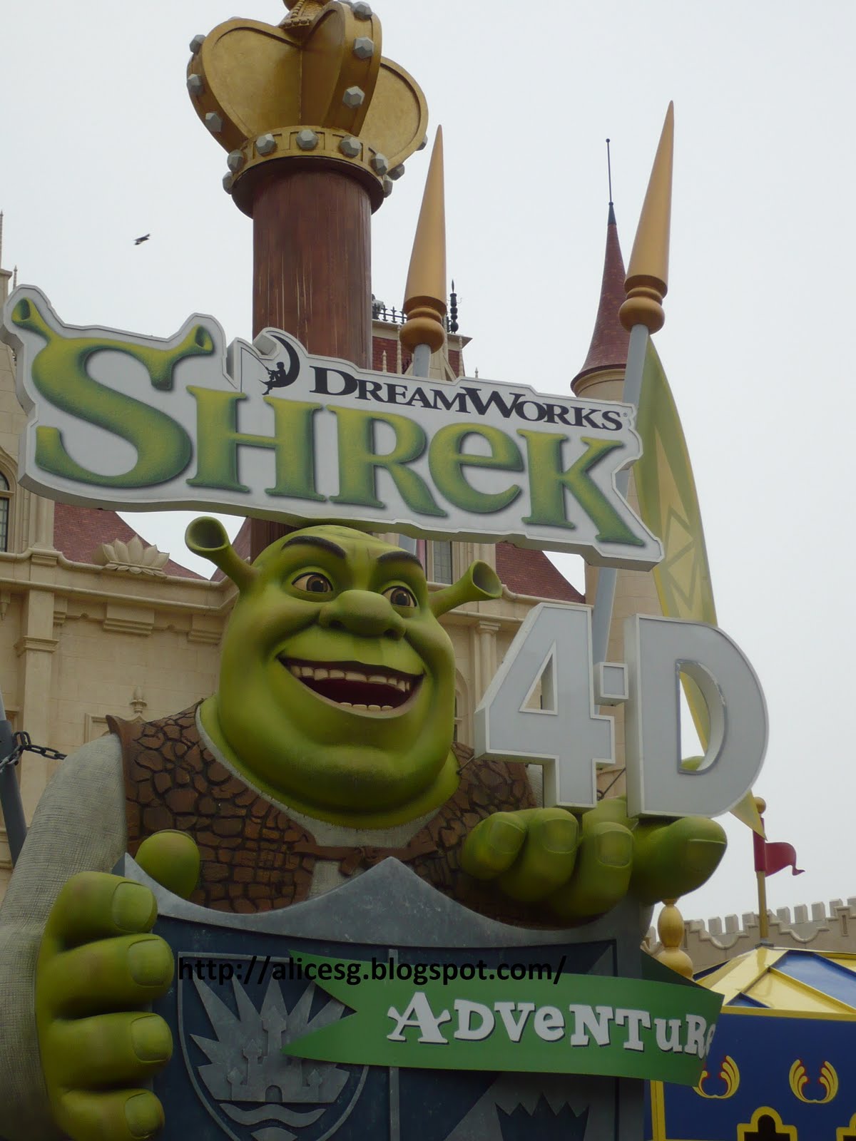 Universal Studios Singapore Shrek 4d Adventure