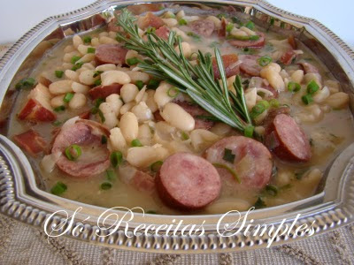 Só Receitas Simples: Cassoulet de Feijão Branco e Lingüiça