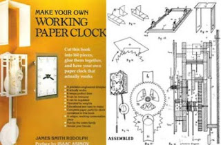 Working Paper Clock | Dindandut Papermodel
