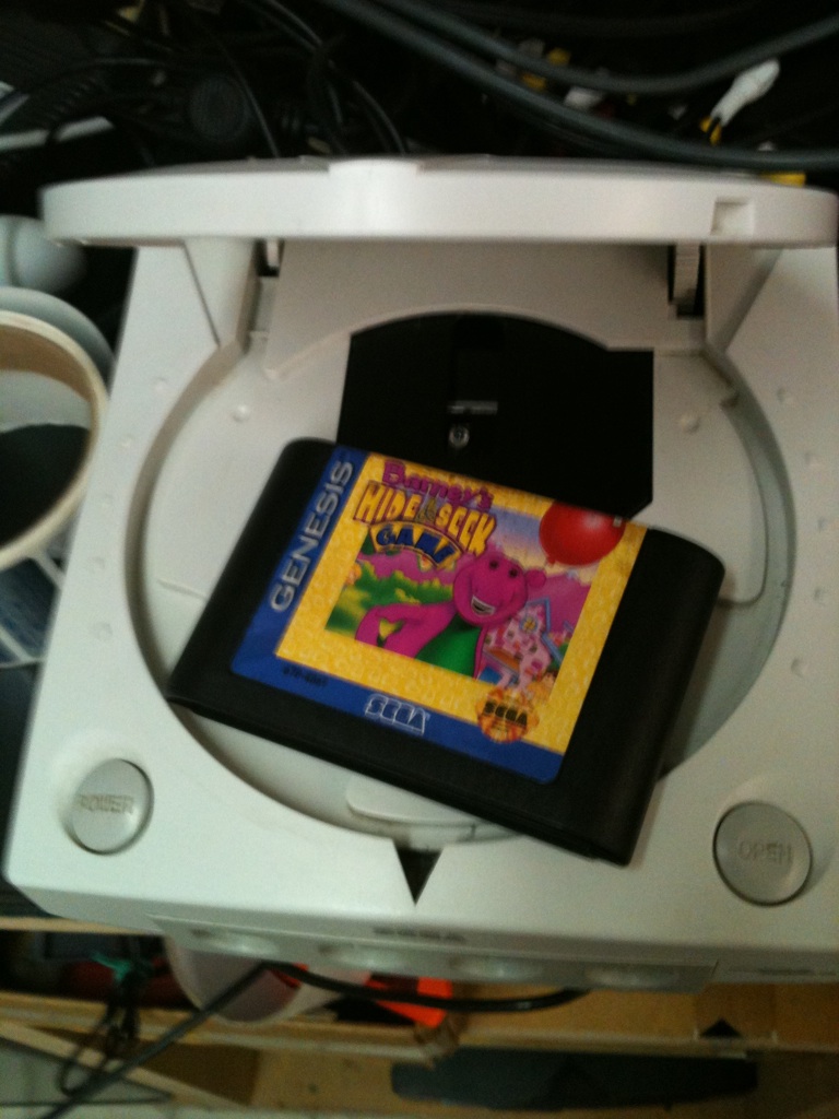 16 bit is not cool: Creepy: Barney's Hide and Seek Game