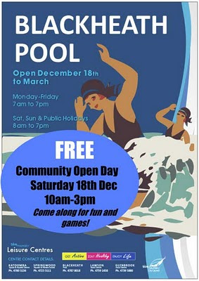 Blackheath Pool: summer swimming since 1931: OPENING DAY tomorrow