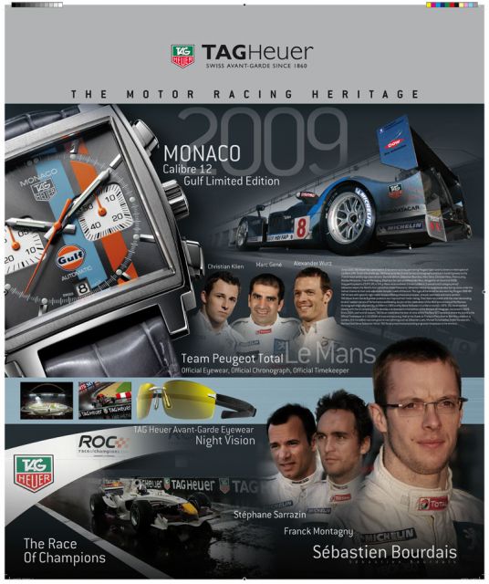 Present ! very cool TAG HEUER motor racing posters | WatchUSeek Watch ...